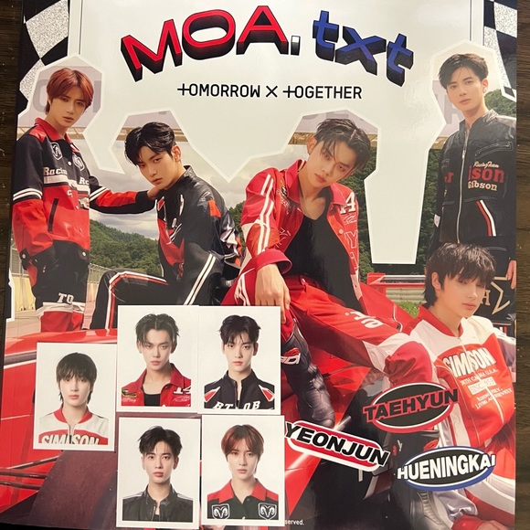 Office | Txt Photobook Magazine From Moa Membership Kit Plus Members Id ...
